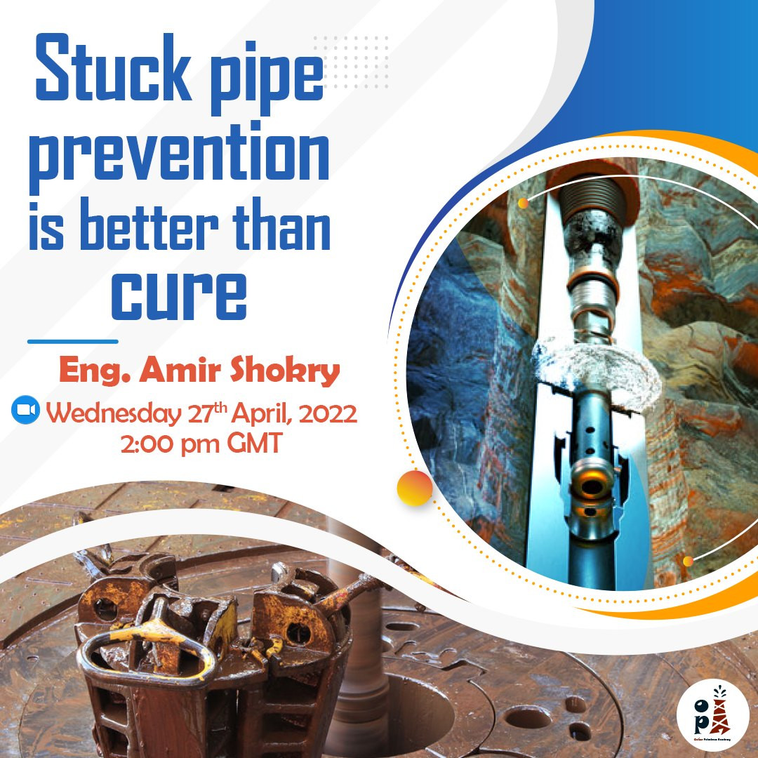 47th Free Webinar - Stuck pipe Prevention is better than cure